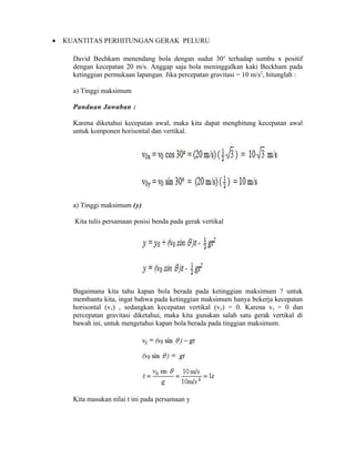 Handout gerak peluru atau gerak proyekti1 | DOC