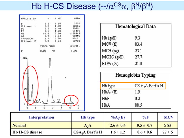 BỆNH LÝ HEMOGLOBIN | PDF
