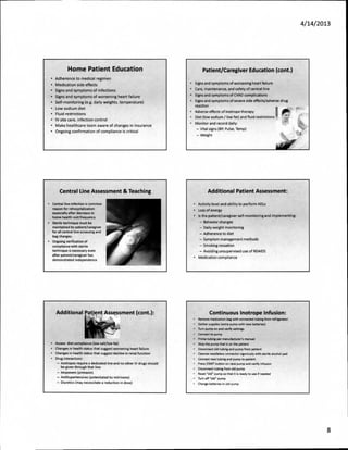 Handout home inotrope_therapy_slide_presentation_1 | PDF