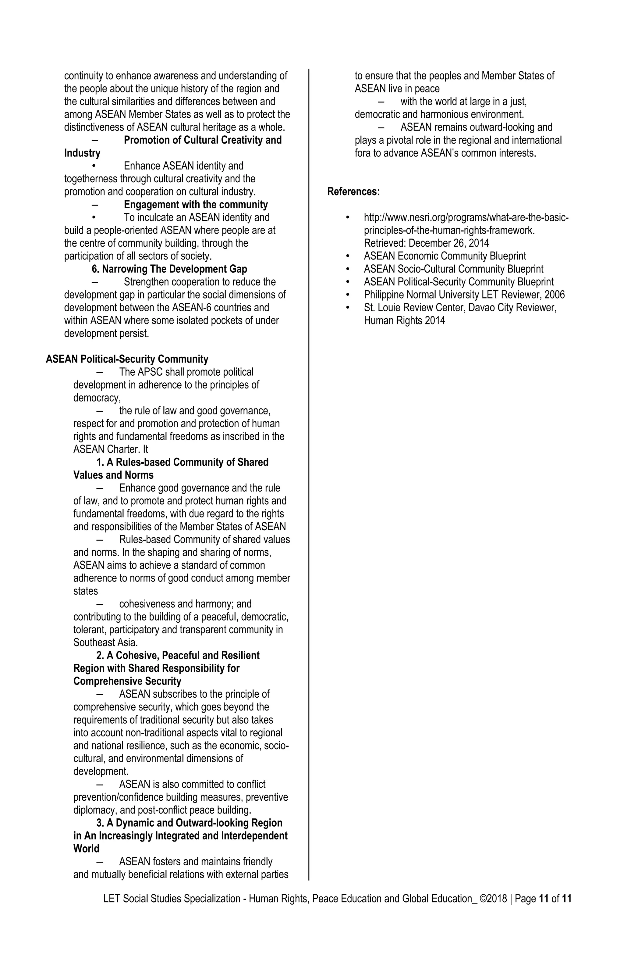 Handout human rights-2018-edition | PDF