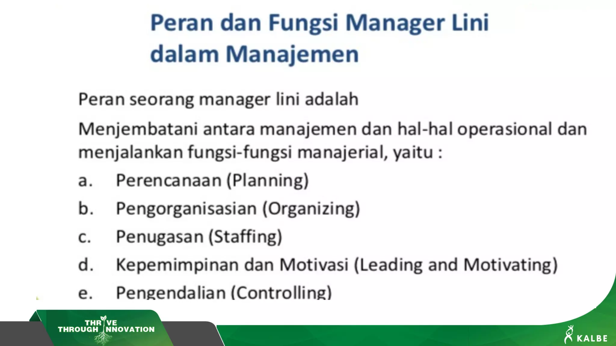 Leadership by KALBE | PPT