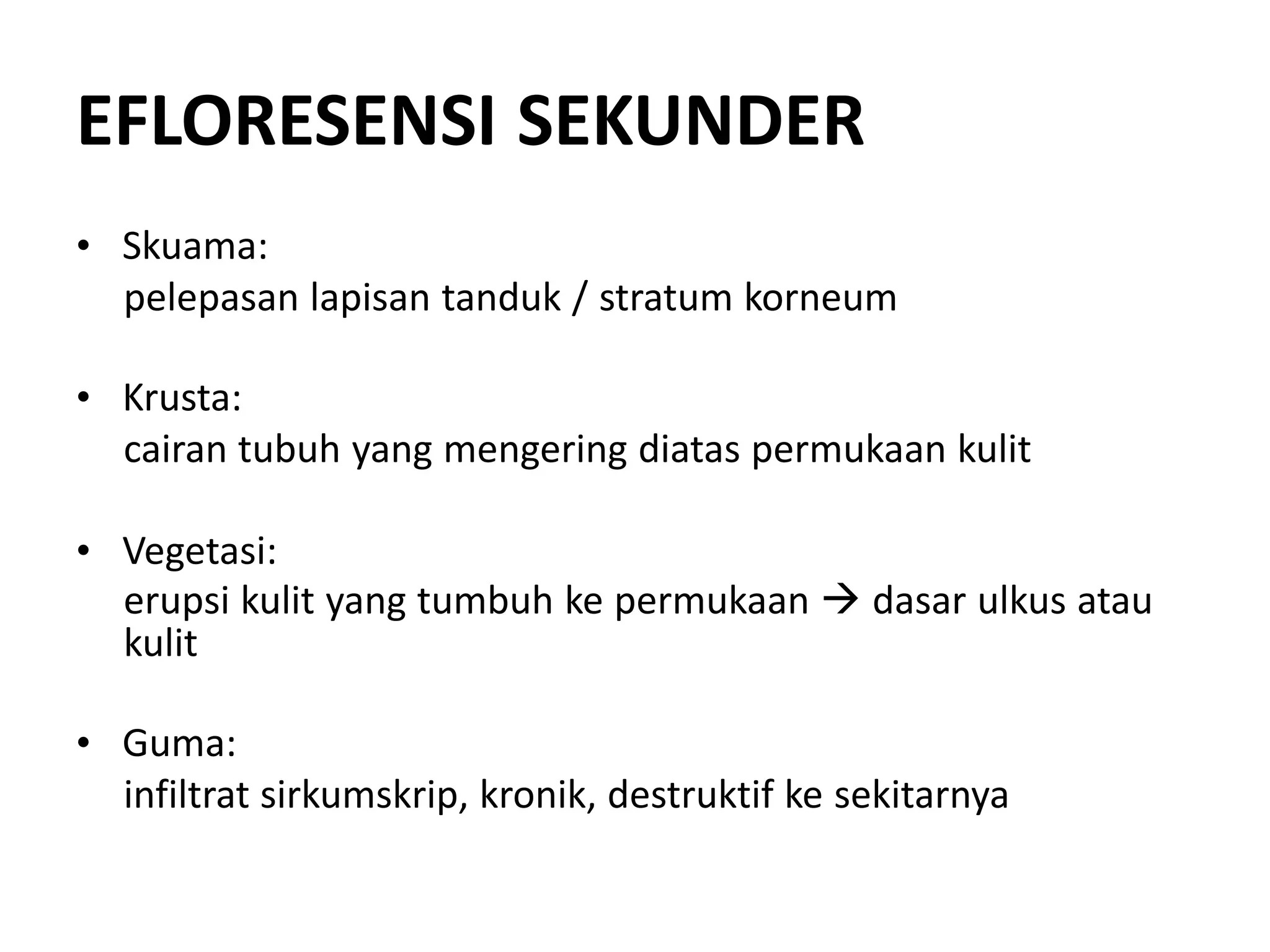 Handout morfologi dan terminologi penyakit kulit(1) | PPTX