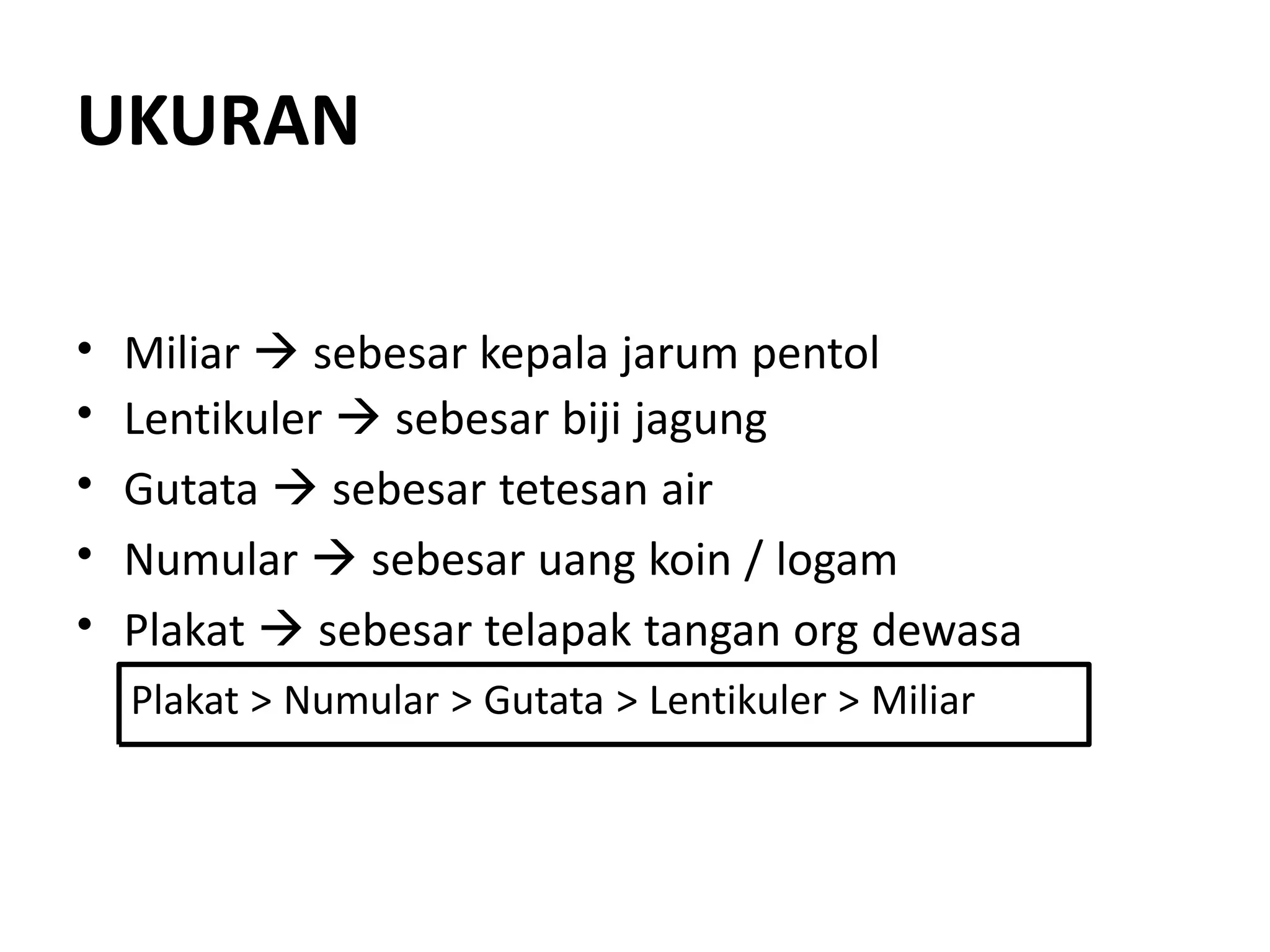 Handout morfologi dan terminologi penyakit kulit(1) | PPTX
