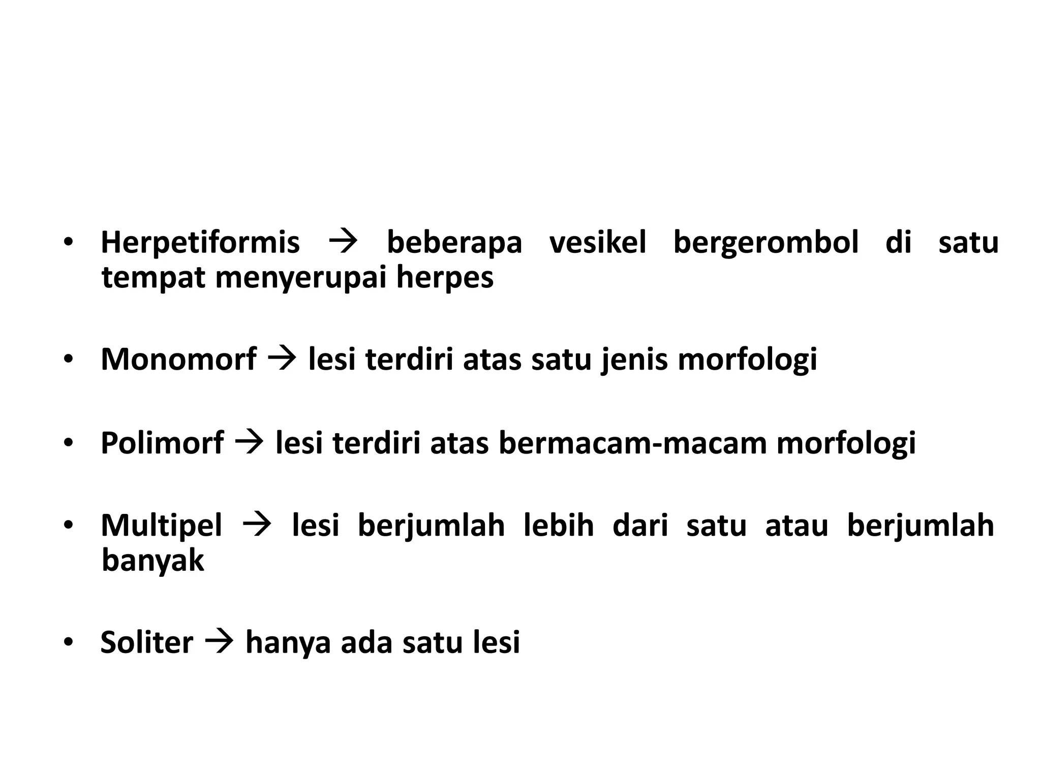 Handout morfologi dan terminologi penyakit kulit(1) | PPTX