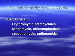 Handout of antibiotics_in_dentistr2y | PPT