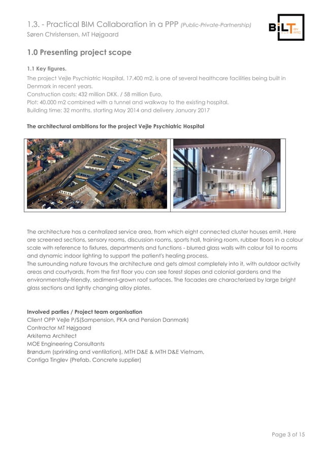 Handout Practical bim collaboration in a ppp | PDF