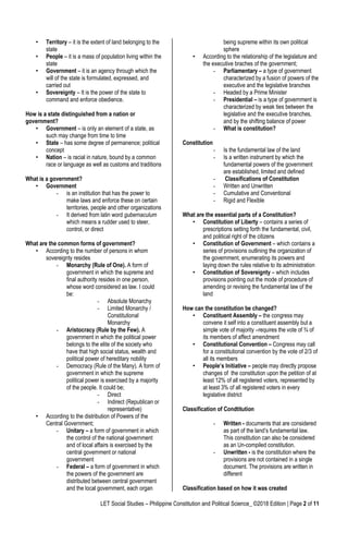 Handout ph constitution-and-pol-sci_2018-edition | PDF