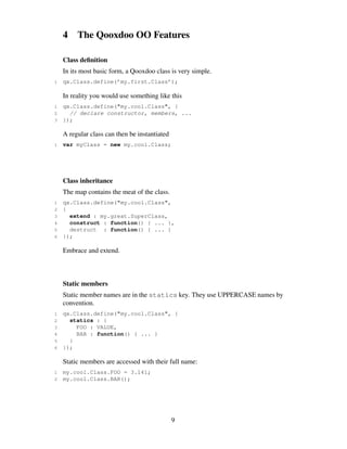 LISA Qooxdoo Tutorial Handouts | PDF