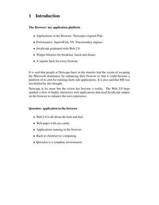 LISA Qooxdoo Tutorial Handouts | PDF