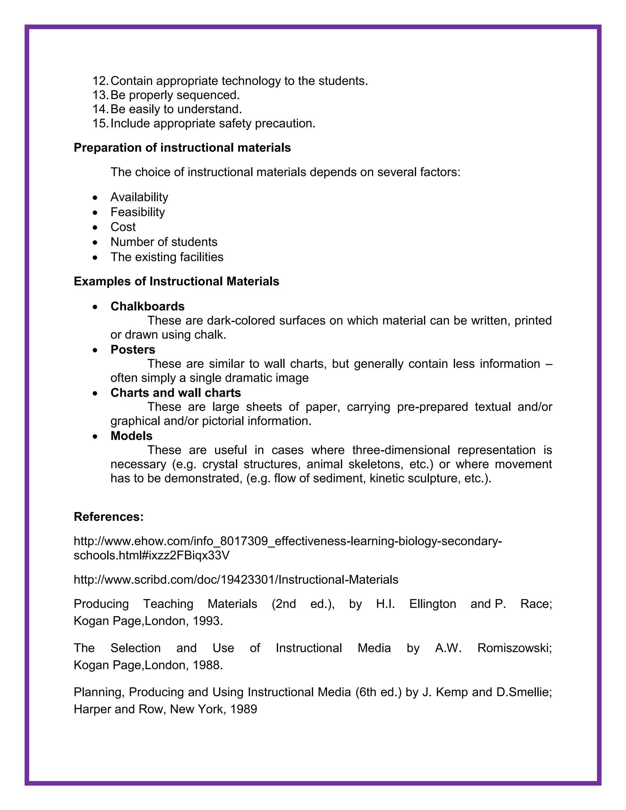 Selection and Preparation Of IM | PDF
