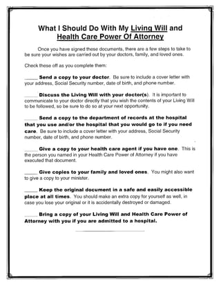 Got Plans? Handouts | PDF