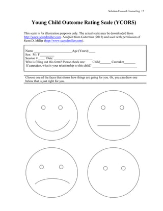 Solution-Focused Counseling: Advanced Techniques and Applications ...