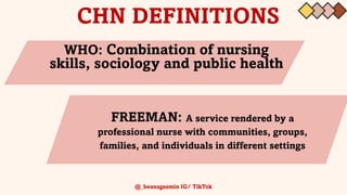 Community Health Nursing PUBLIC HEALTH NURSE | PDF