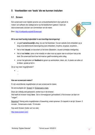 Handouts bij de workshop toll net | PDF | Technology & Computing