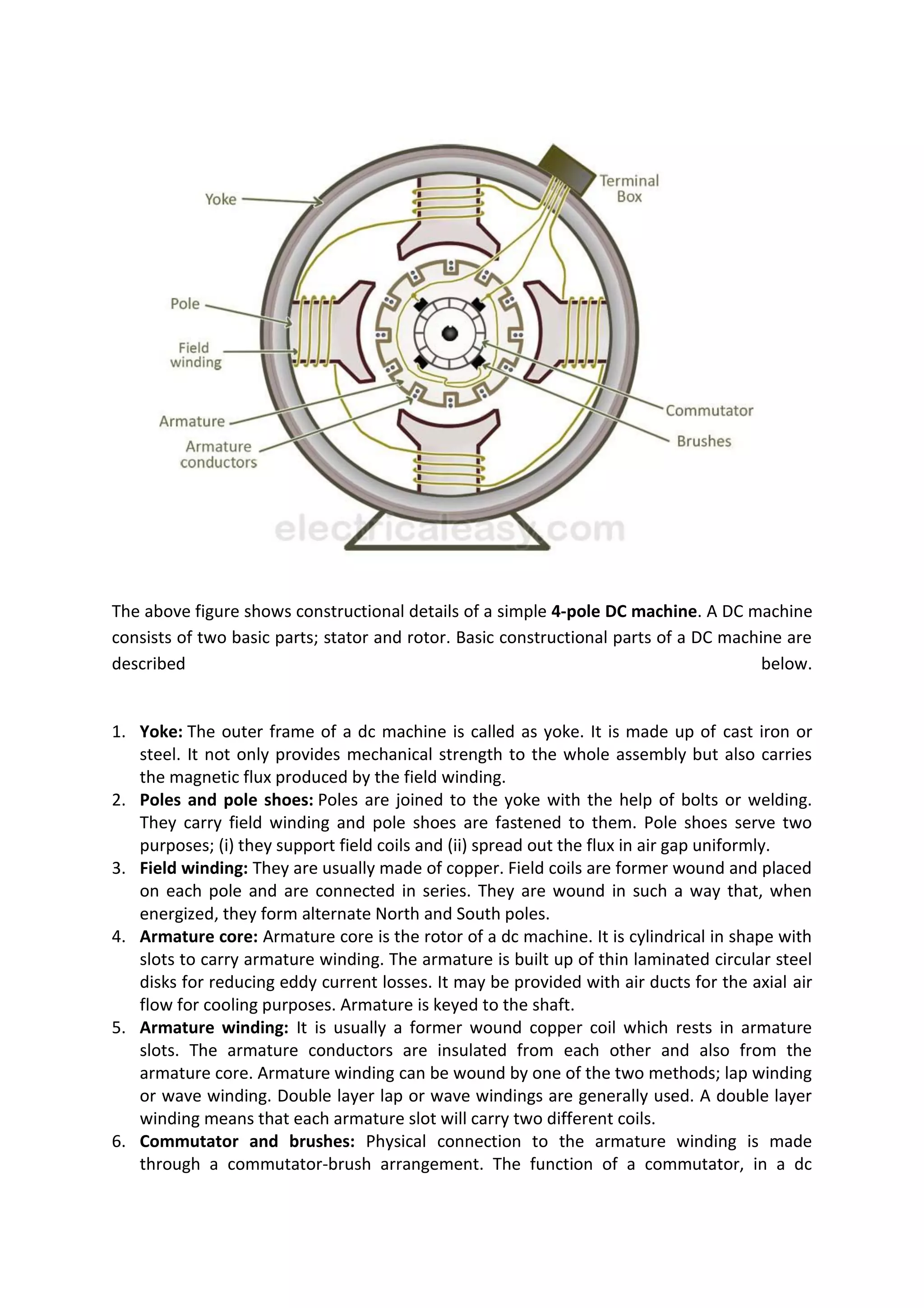 Handouts dc machines | PDF