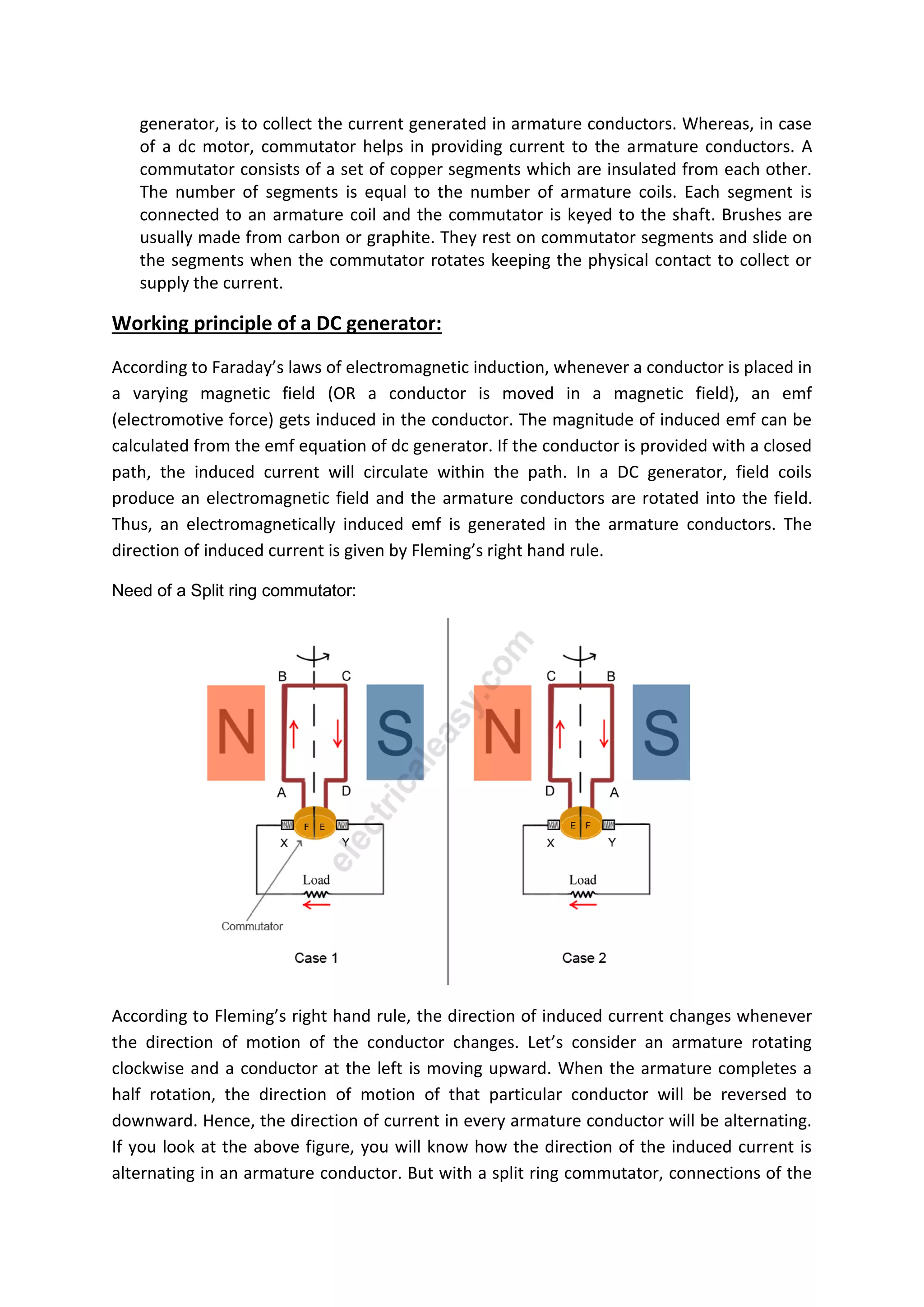 Handouts dc machines | PDF