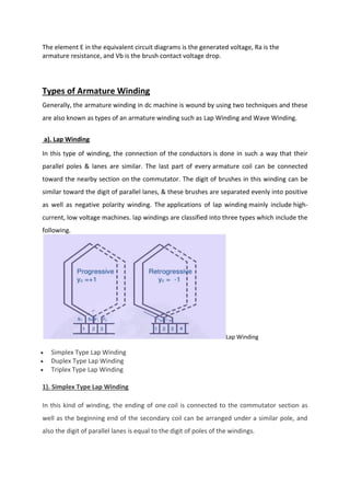 Handouts dc machines | PDF