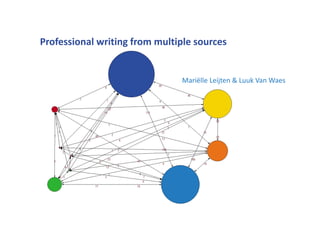 Professional Writing from Multiple Sources | PDF
