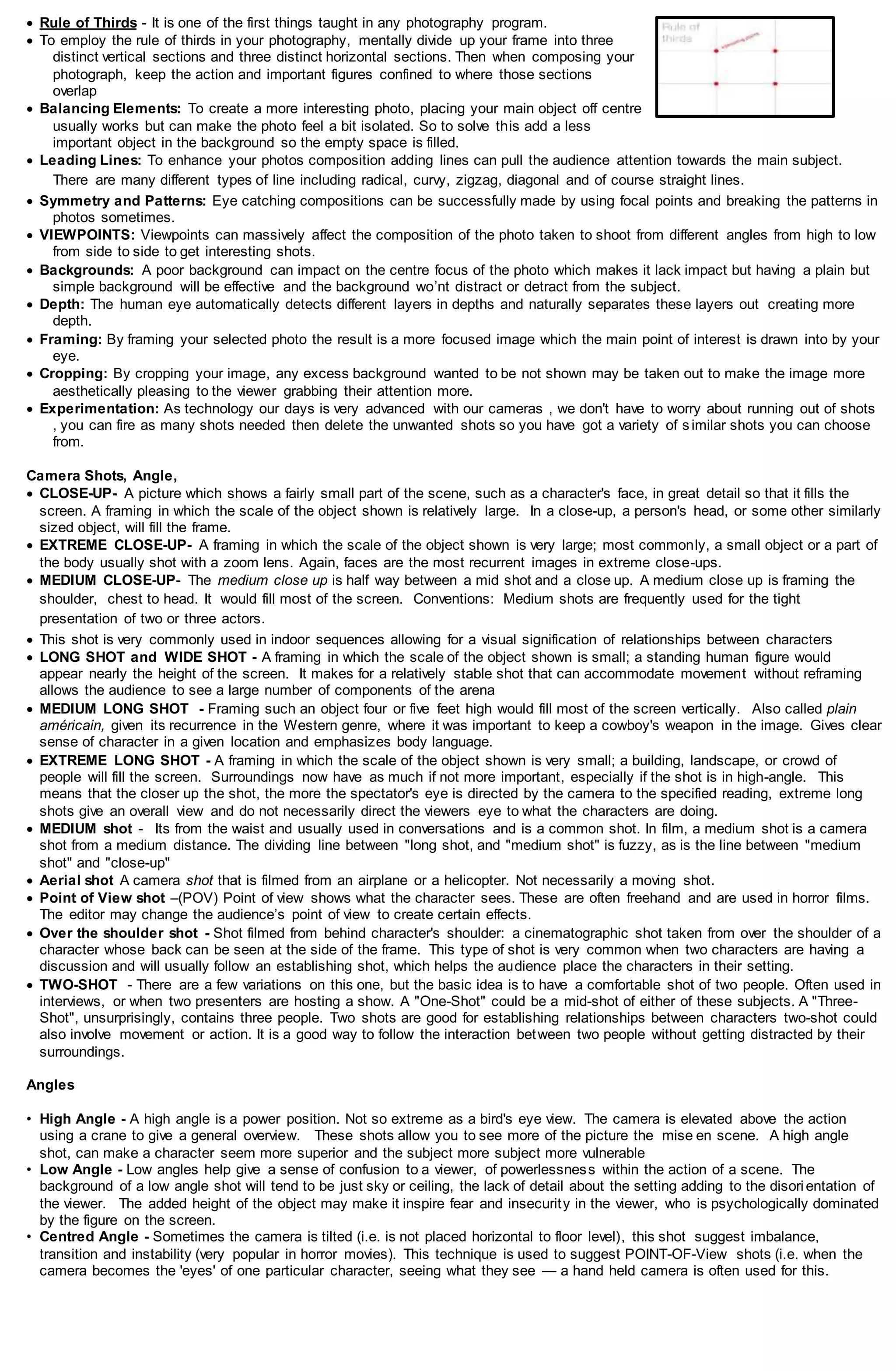 Handouts in Arts Q1 to Q2 | PDF