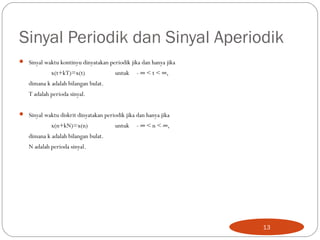 Hand out sinyal & sistem | PPT