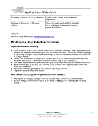 Sleeping to Improve Your Health | PDF | Sleep Disorders | Diseases and ...