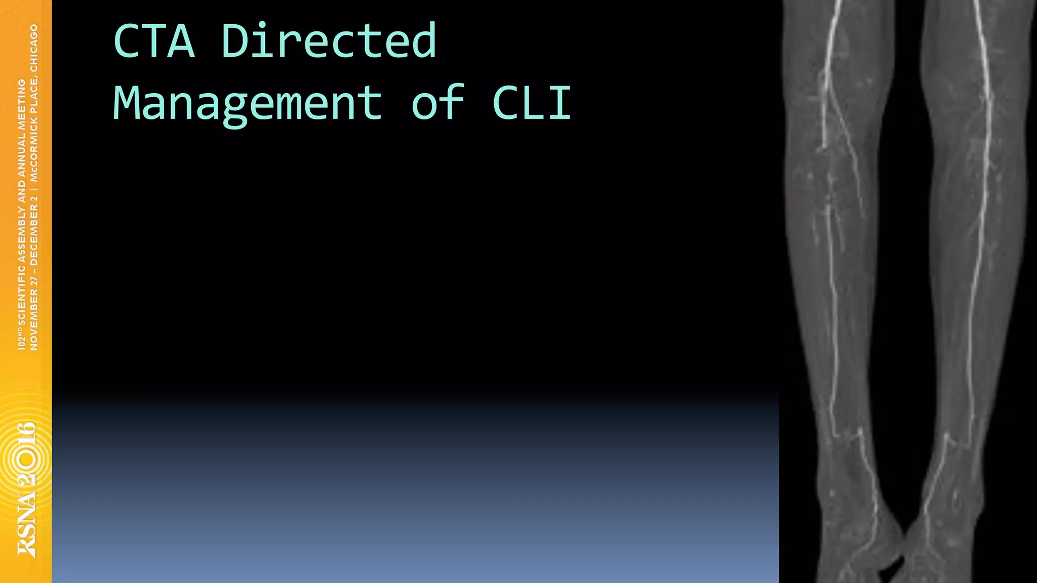 Peripheral CTA Imaging | PDF