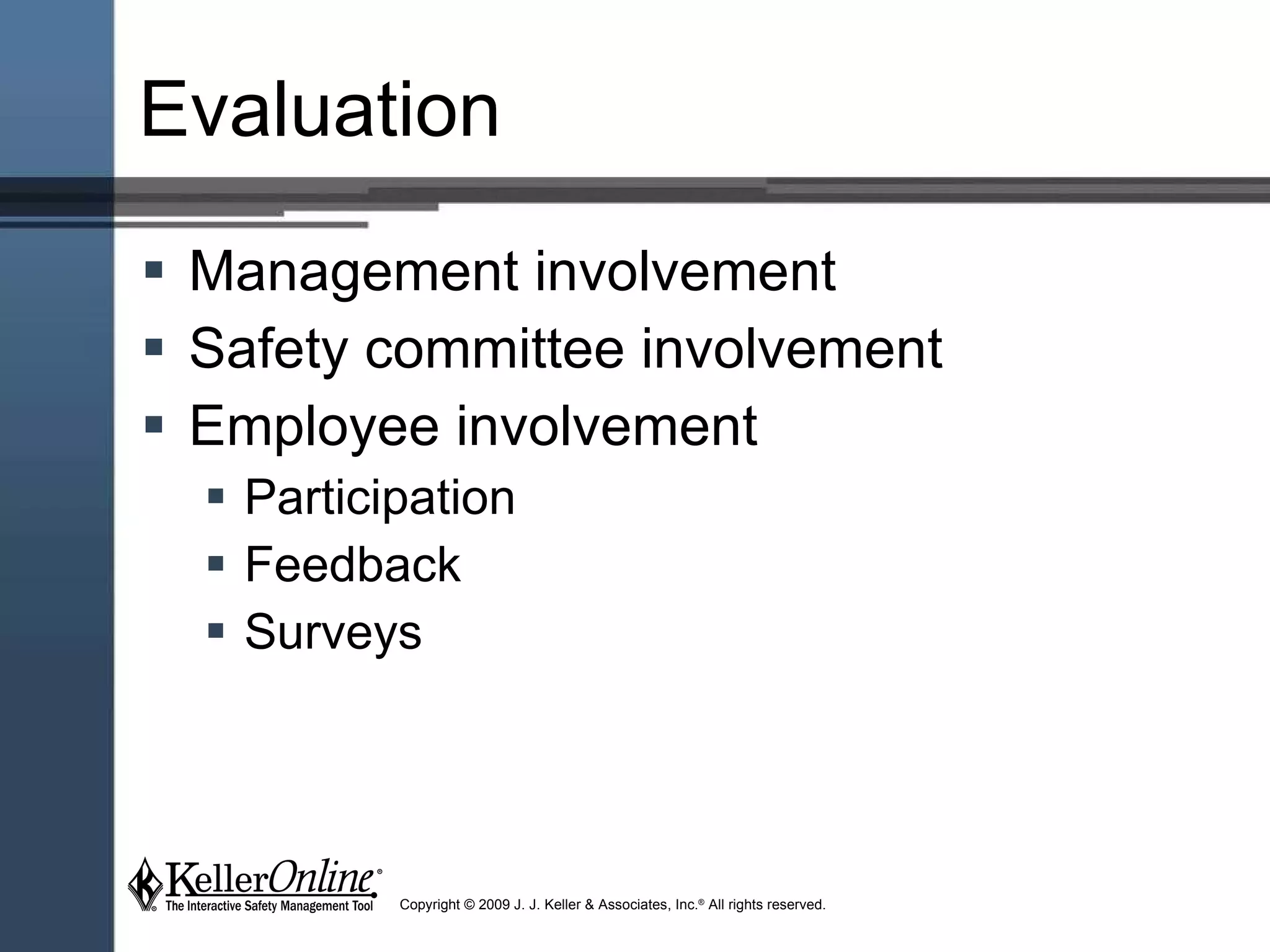 Safety Incentives | PPT