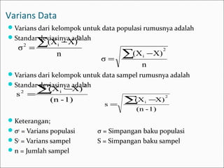 Handout statistik 1 | PPT