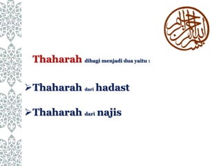 Hand out thaharah | PPT