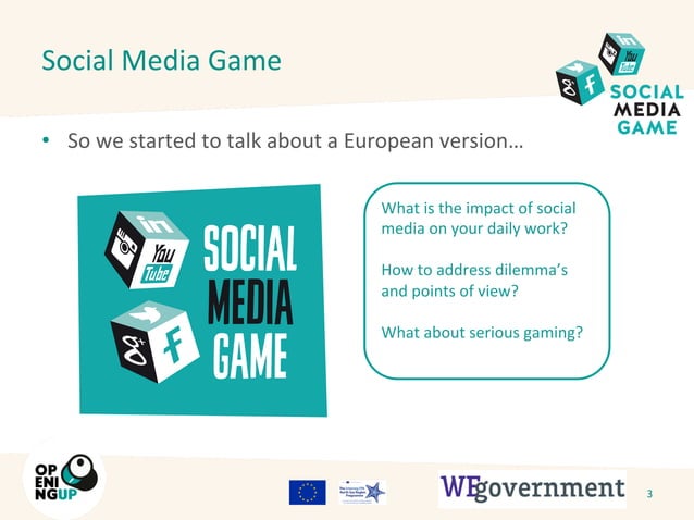 Social media game by Otto Thors | PPT