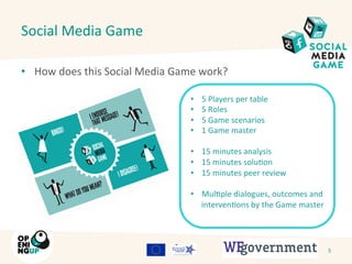 Social media game by Otto Thors | PPT