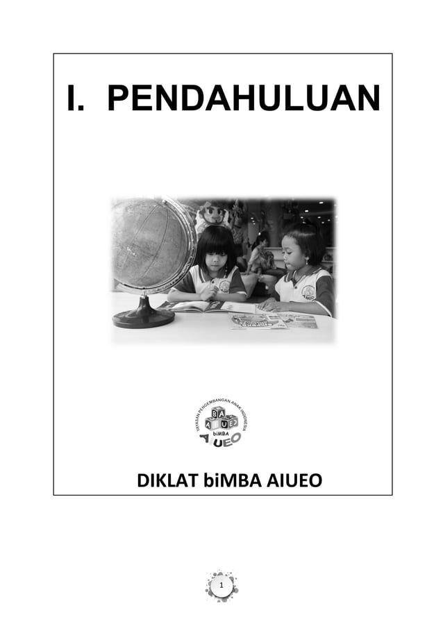Handout Training Dasar biMBA-AIUEO Edisi Oktober 2019 | PDF