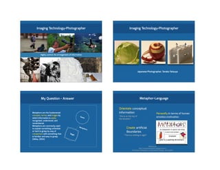 Metaphor & Photography | PDF