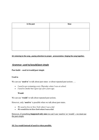 Handout_english lesson | PDF