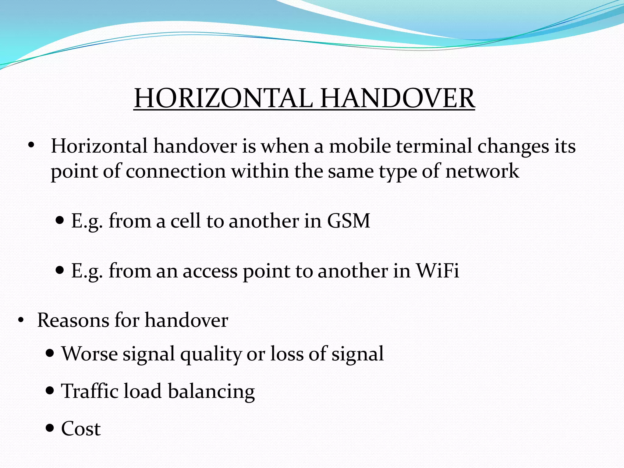 Handover | PPTX