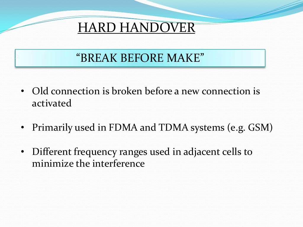 Handover Meaning