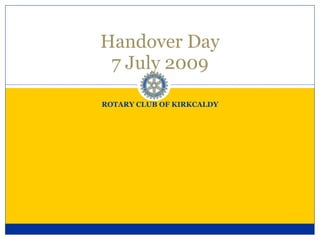 Handover Day | PPT