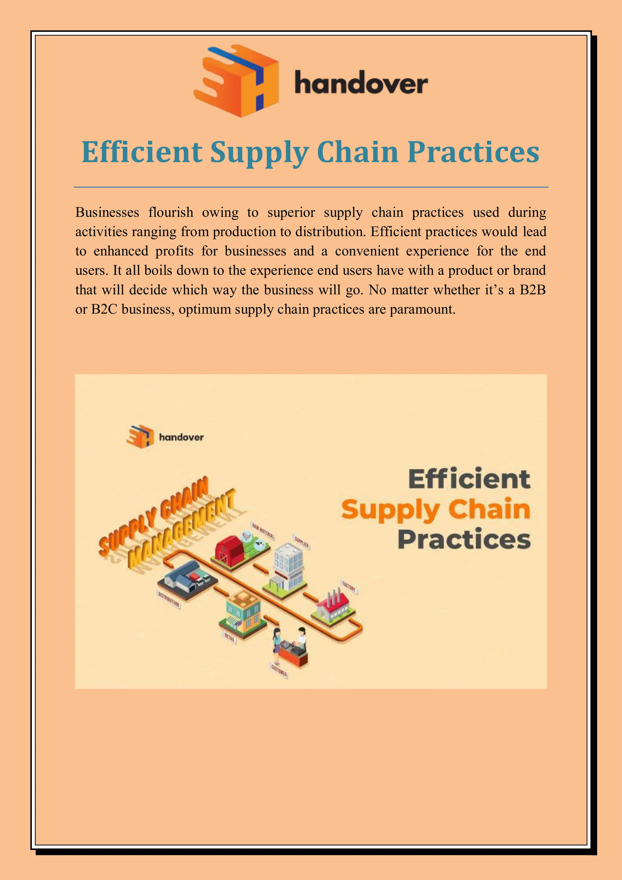 handover-Efficient Supply Chain Practices.pdf