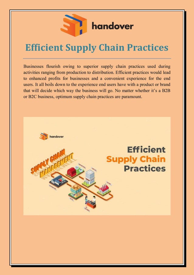 handover-Efficient Supply Chain Practices.pdf