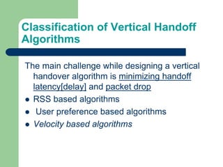 Handover in 4G | PPT