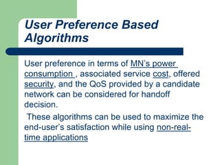 Handover in 4G | PPT
