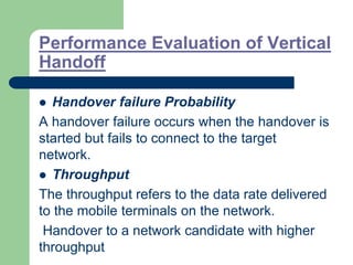 Handover in 4G | PPT
