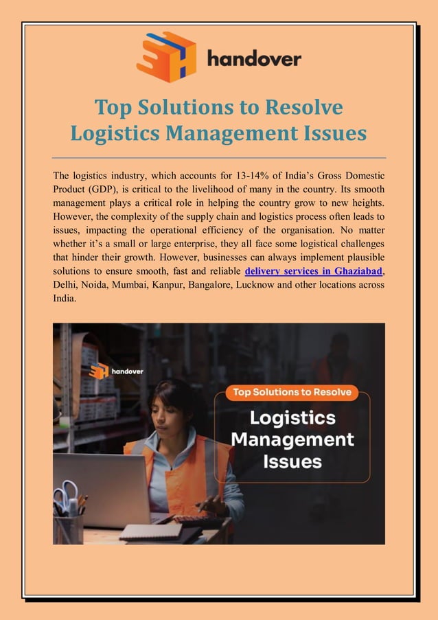 handover-Top Solutions to Resolve Logistics Management Issues.pdf