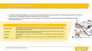Handover Consulting - HR Process Framework | PDF