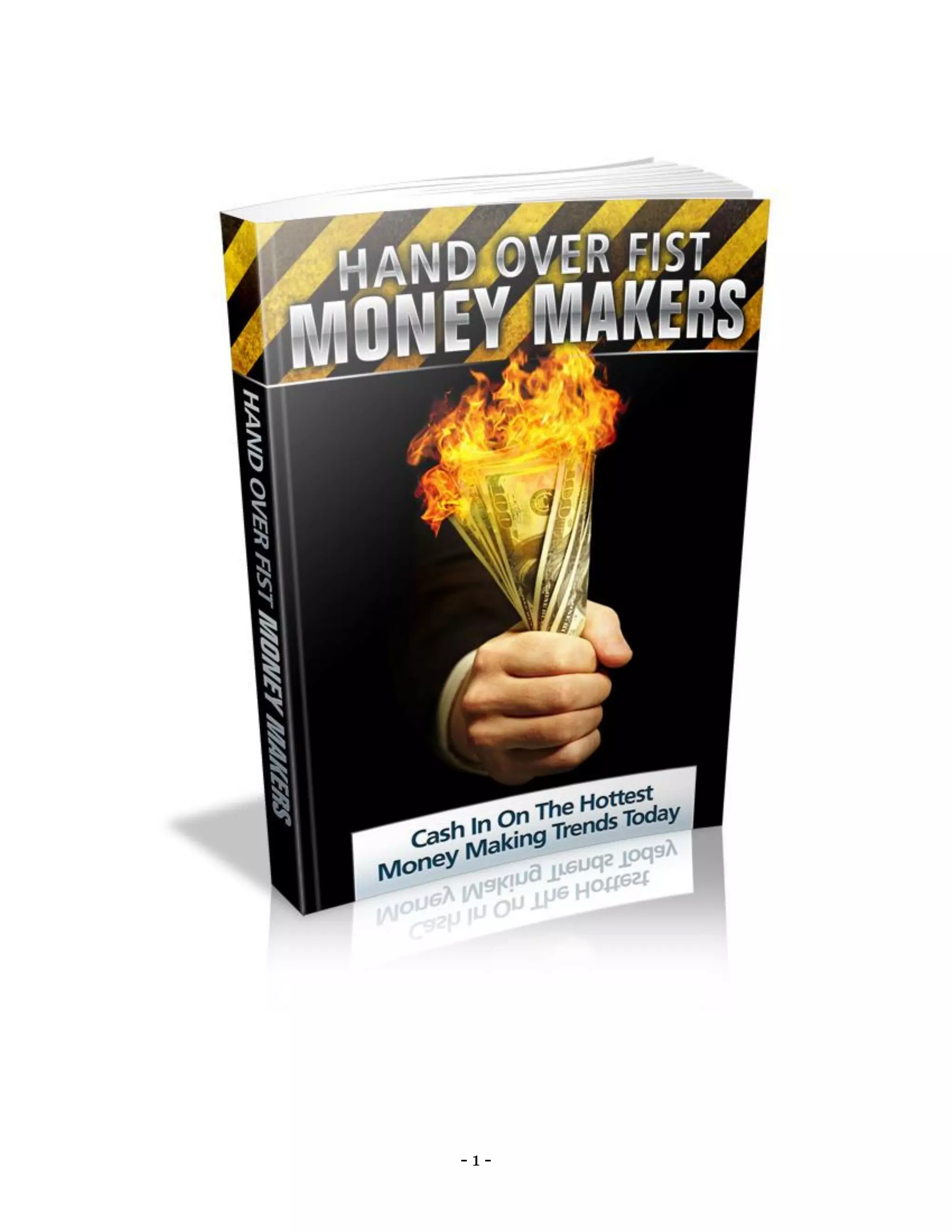 Hand over fist_money_makers | PDF