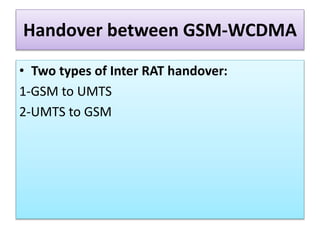 2G-Handovers || BY-Ankur Tomar | PPTX