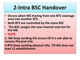 2G-Handovers || BY-Ankur Tomar | PPTX