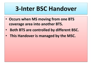 2G-Handovers || BY-Ankur Tomar | PPTX