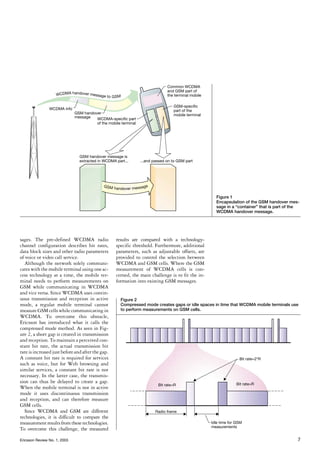 Handover wcdma gsm | PDF