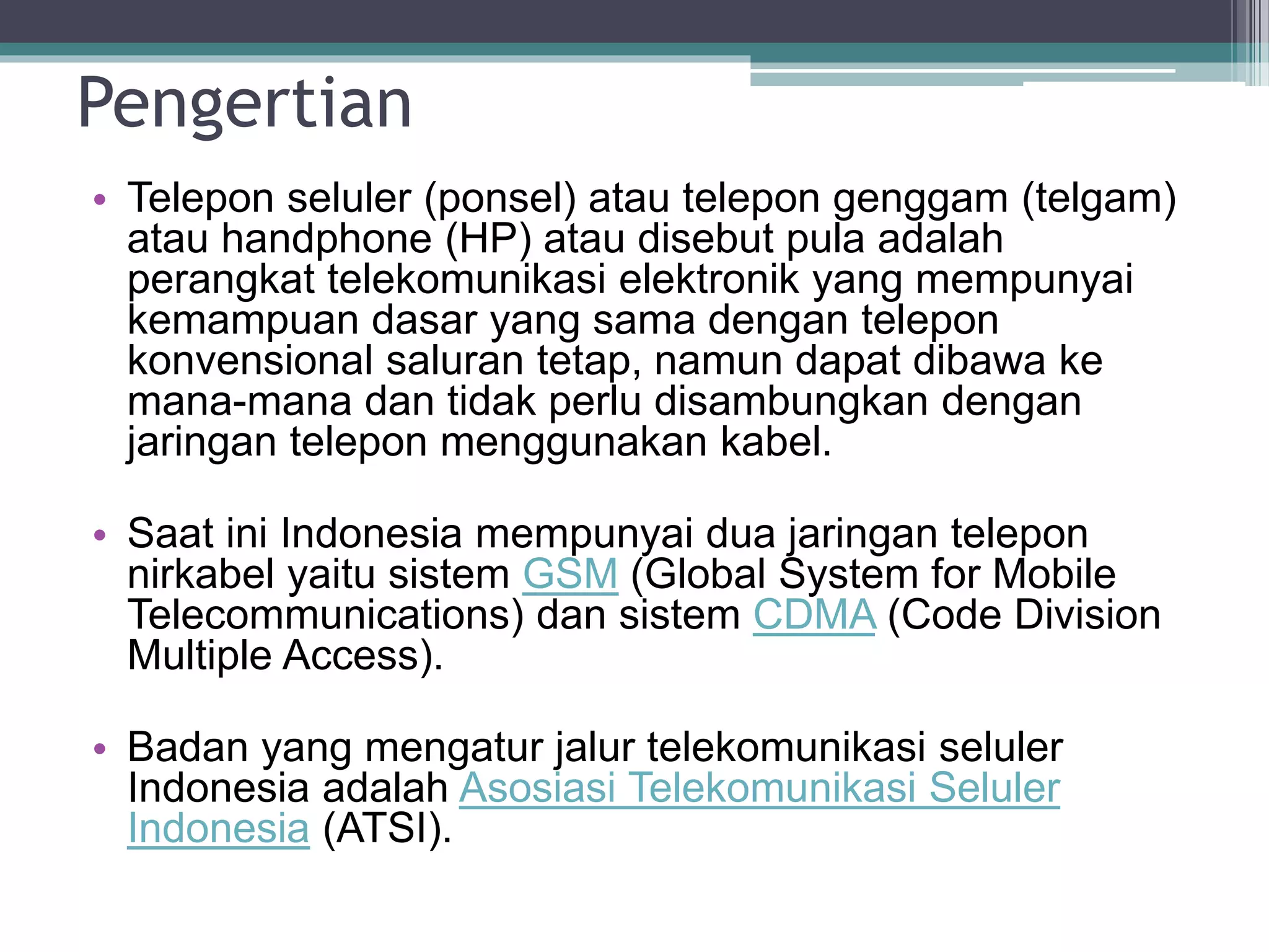 Handphone | PPTX